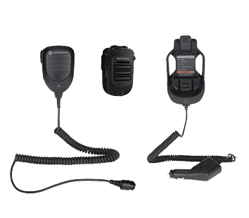 Motorola RLN6551 Long Range Wireless Kit with Vehicular Charger Radio ...